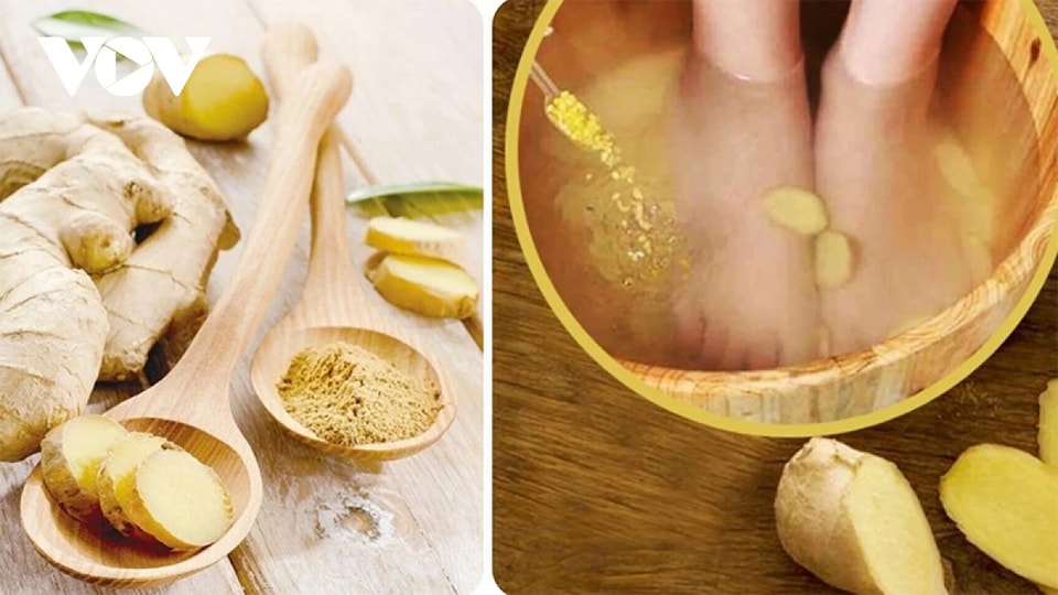 Tips for soaking your feet in ginger water to keep your body warm and ...