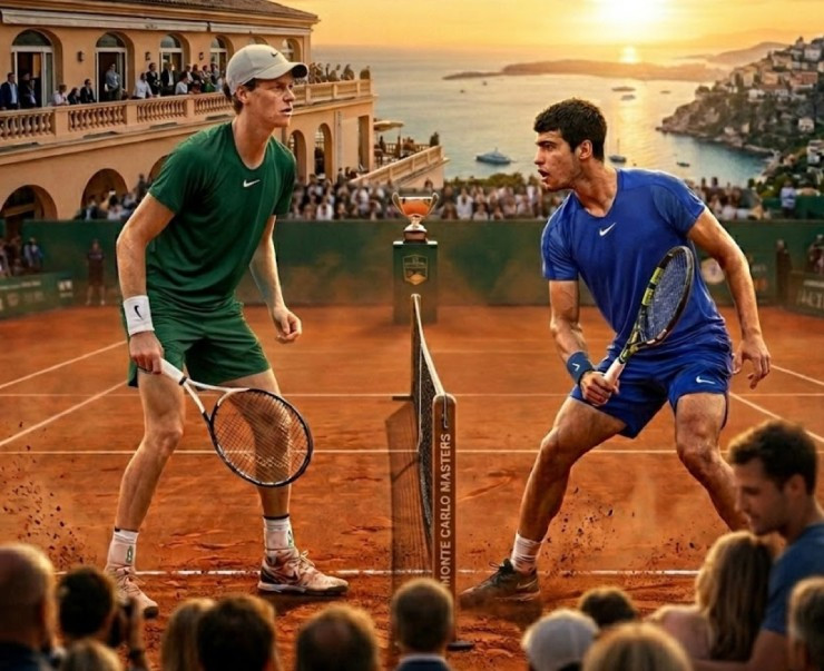 Monte Carlo 2026 Final: Carlos Alcaraz vs. Jannik Sinner for the world ...