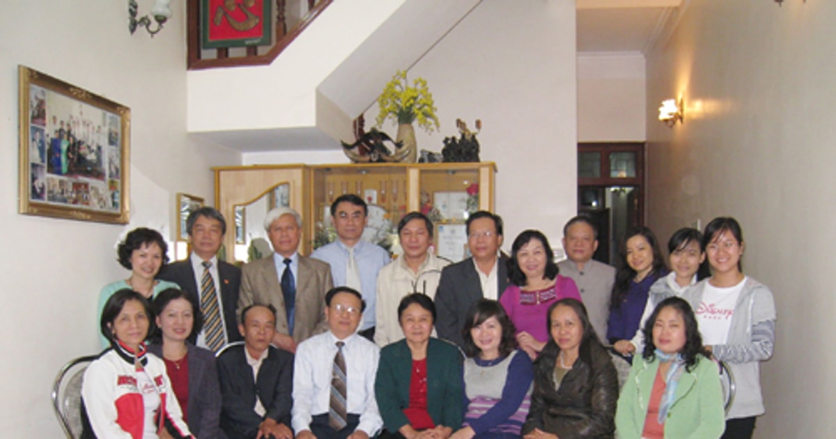 Đại gia đình gắn bó với Trường Phan