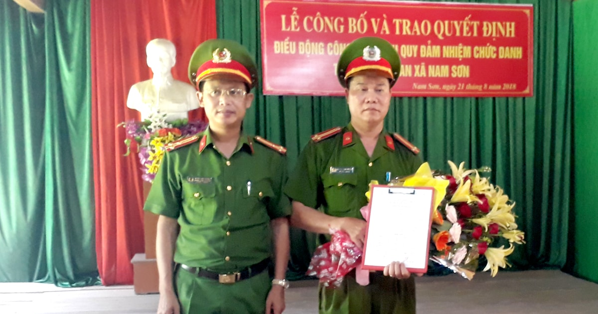 Quỳ Hợp: Công an chính quy đầu tiên được điều về làm công an xã