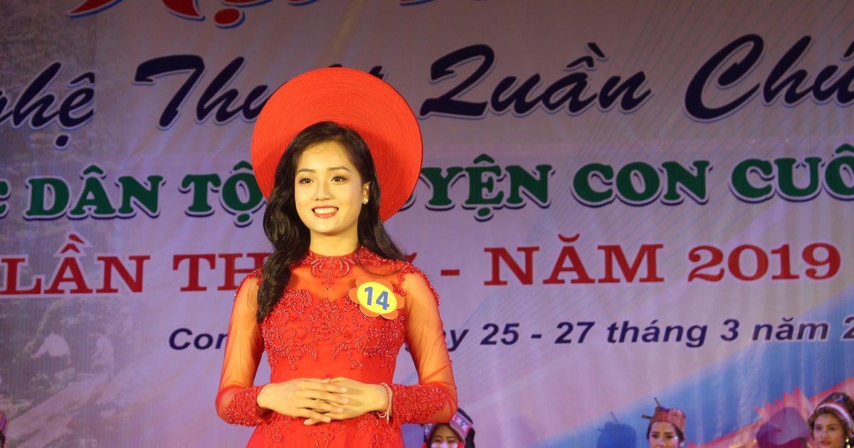 12th grade female student crowned Miss National Costume Performance Contest