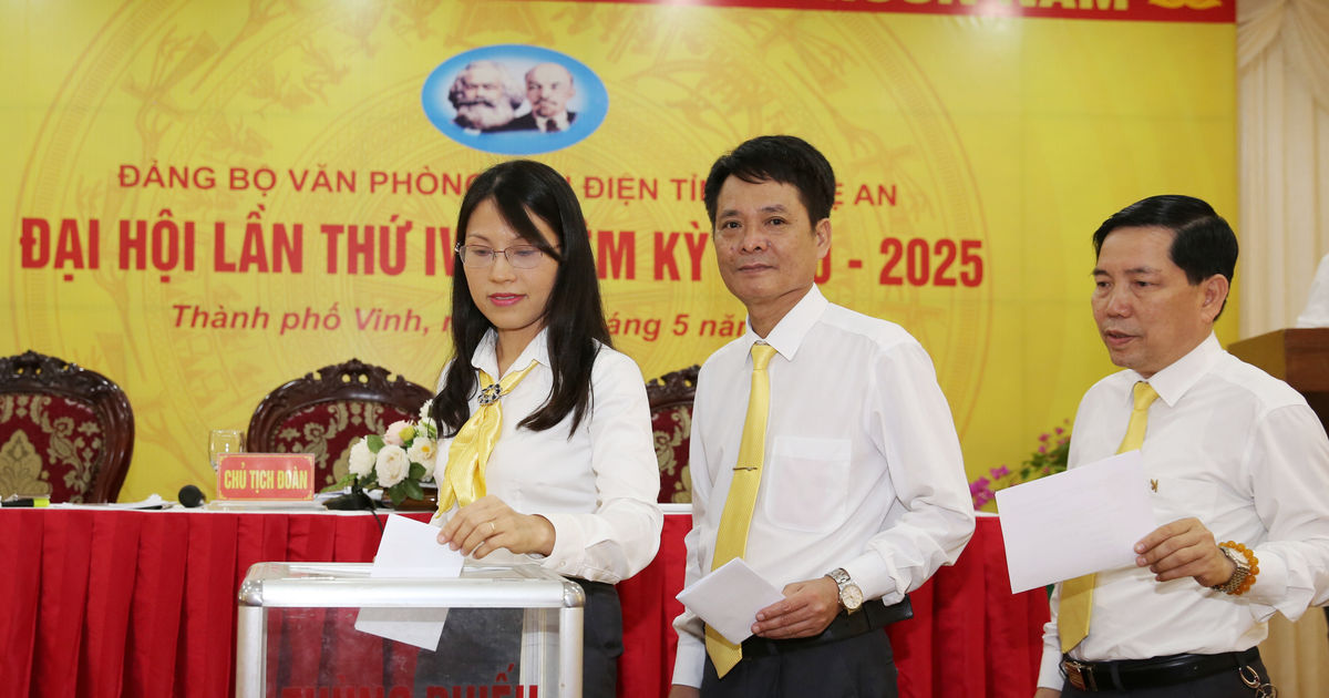 Đại hội Đảng bộ Văn phòng Bưu điện tỉnh Nghệ An nhiệm kỳ 2020 - 2025