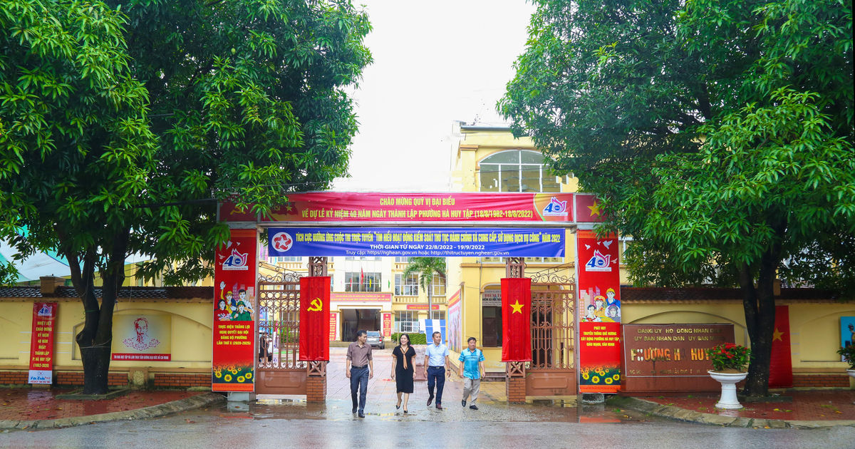 Kỷ niệm 40 năm thành lập phường Hà Huy Tập (1982 - 2022): Thành tựu một ...