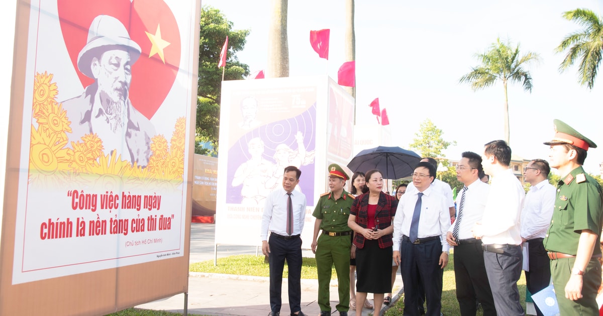 75 propaganda posters on display to commemorate the 75th anniversary of ...