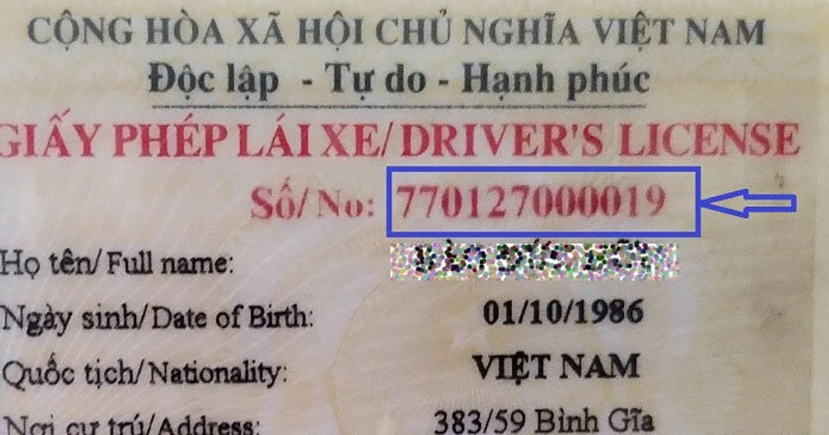 The meaning of the code on the driver's license that many people do not ...