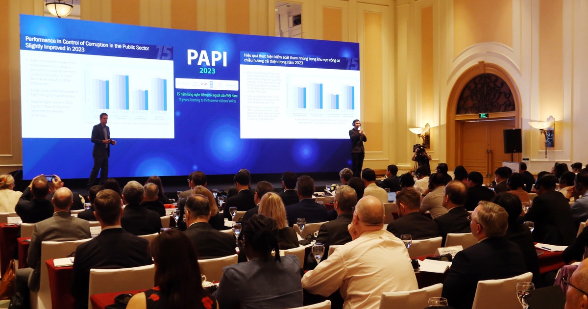 Announcing the 2023 Vietnam Provincial Governance and Public Administration Performance Index (PAPI)