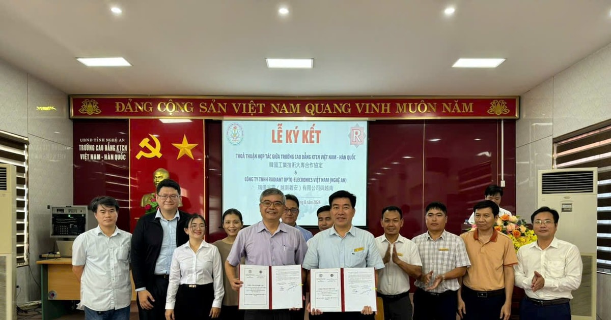 Vietnam-Korea Industrial Technical College collaborates with Radiant ...