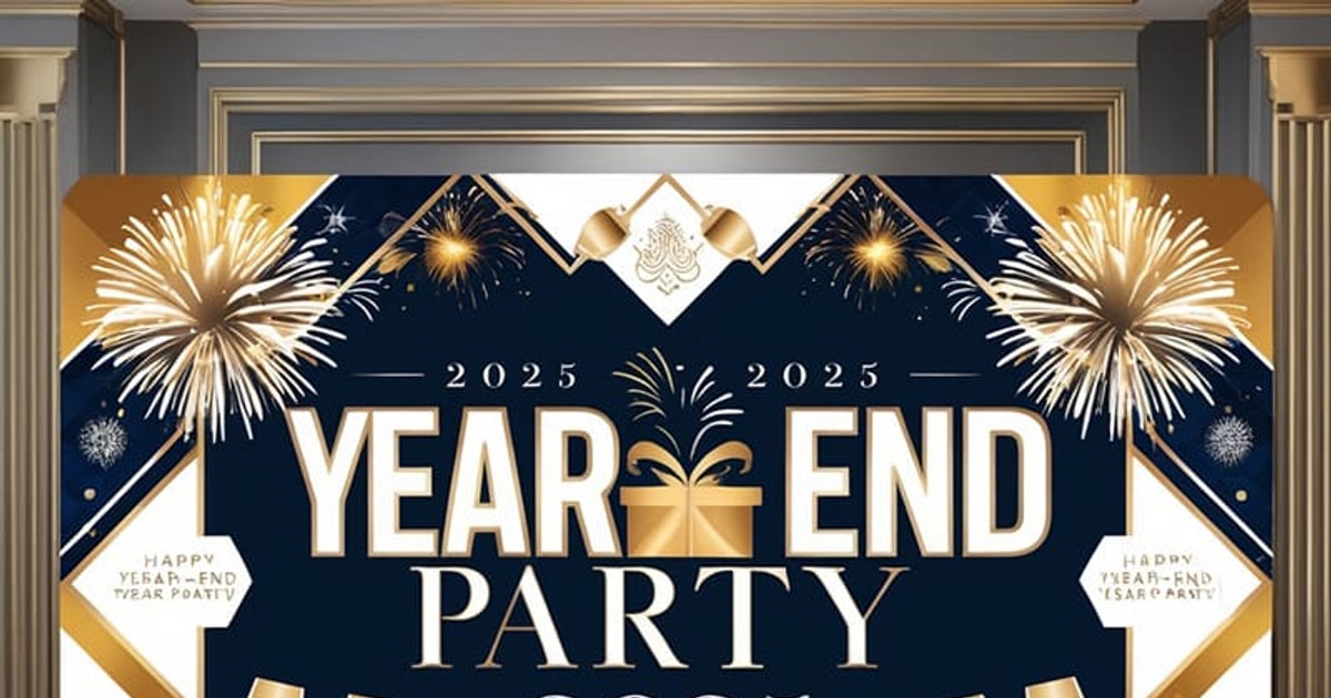 5 Kịch bản, lời dẫn chương trình Year End Party 2025 hay nhất