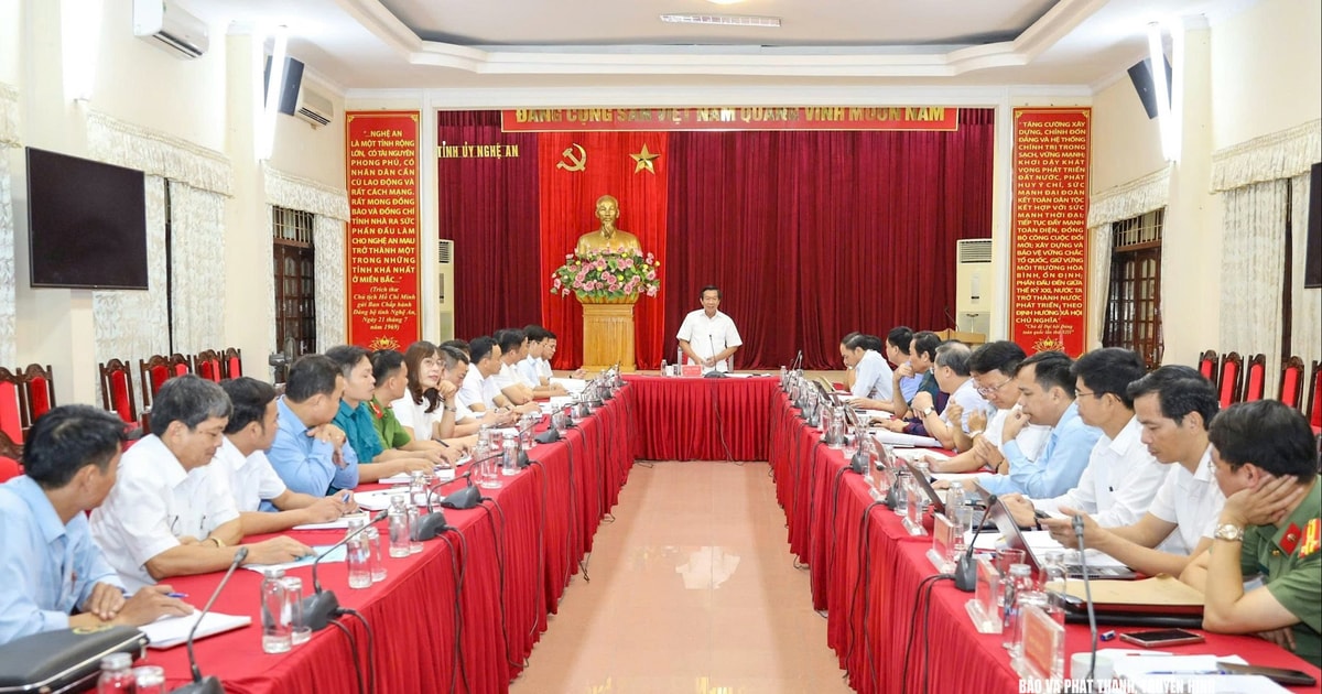 Head of the Provincial Party Committee's Organization Board Le Duc ...