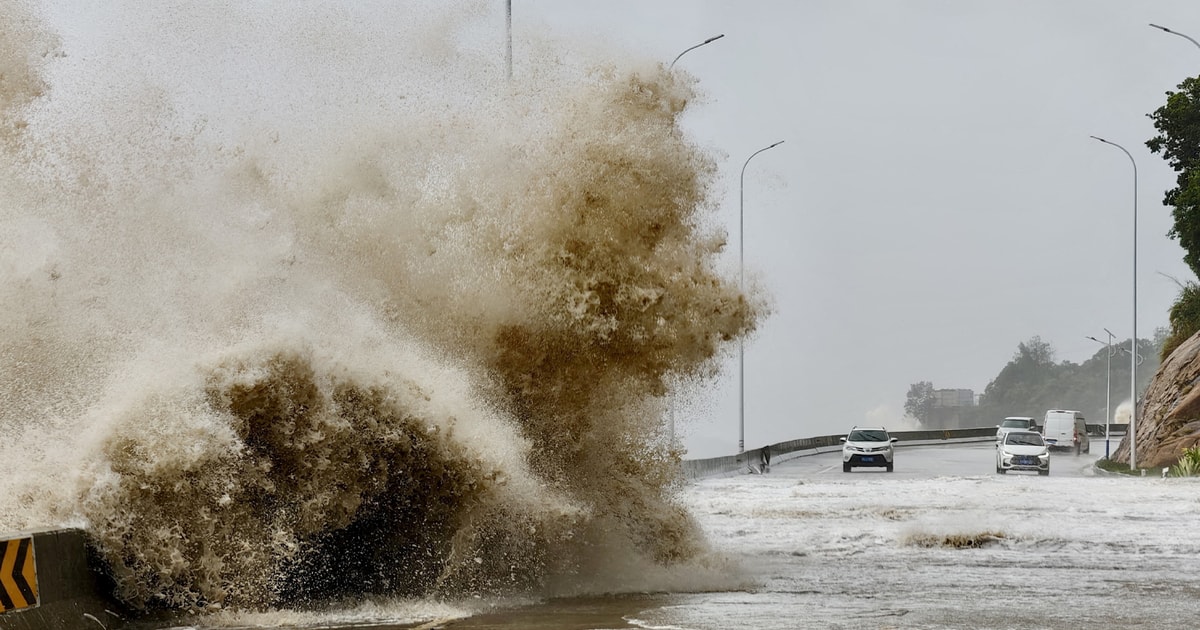 Super typhoon Ragasa sweeps across the Philippines, prompting warnings ...