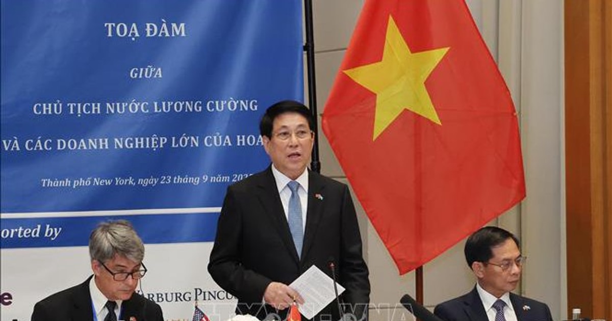 The President urged the US business community to seize the opportunity ...