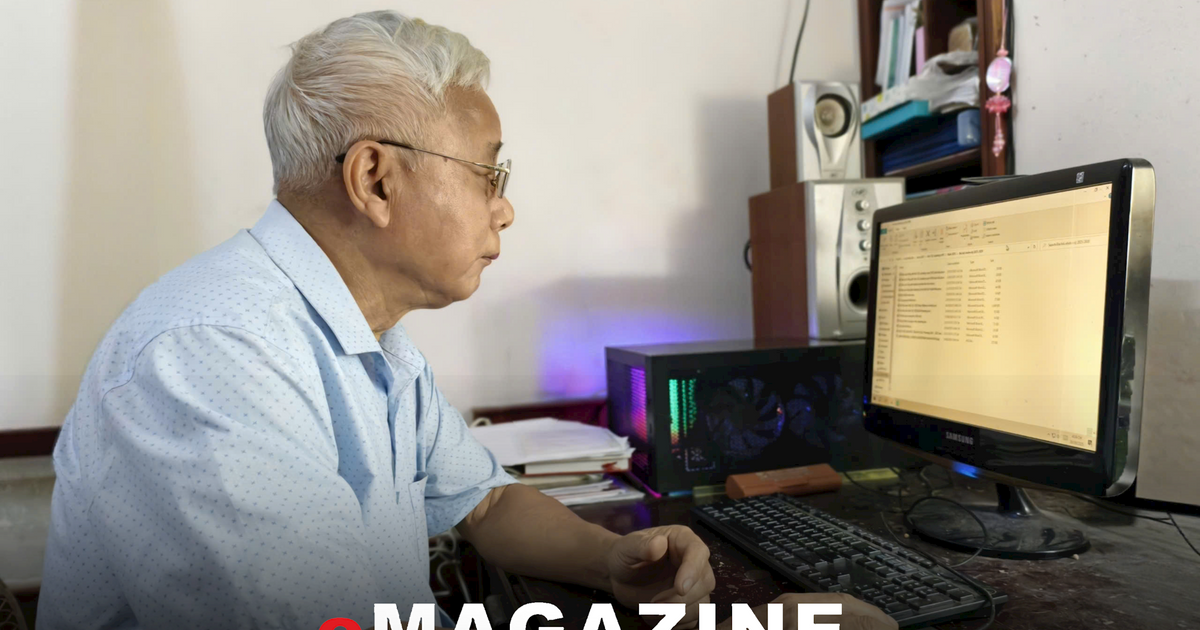 The admirable self-learning journey of an 82-year-old man.