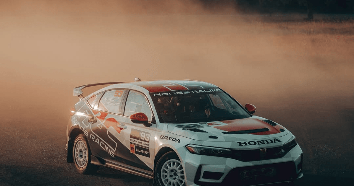 Honda Civic Type R HRC Rally XP : Prête à conquérir le terrain.