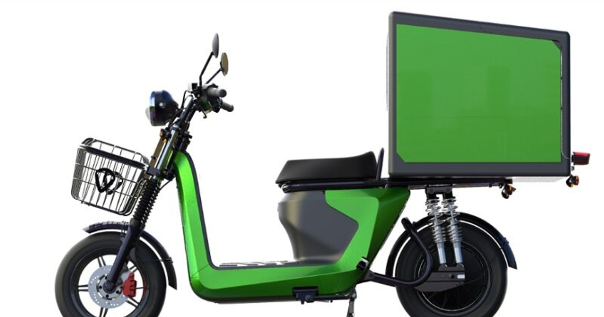 Selex Camel 1: Durable, waterproof electric motorcycle with IP67 rating.
