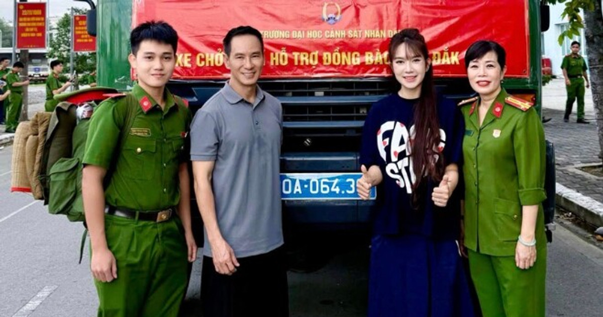 Sao Việt hướng về miền Trung: Lý Hải, Diệp Lâm Anh huy động xe 0 đồng