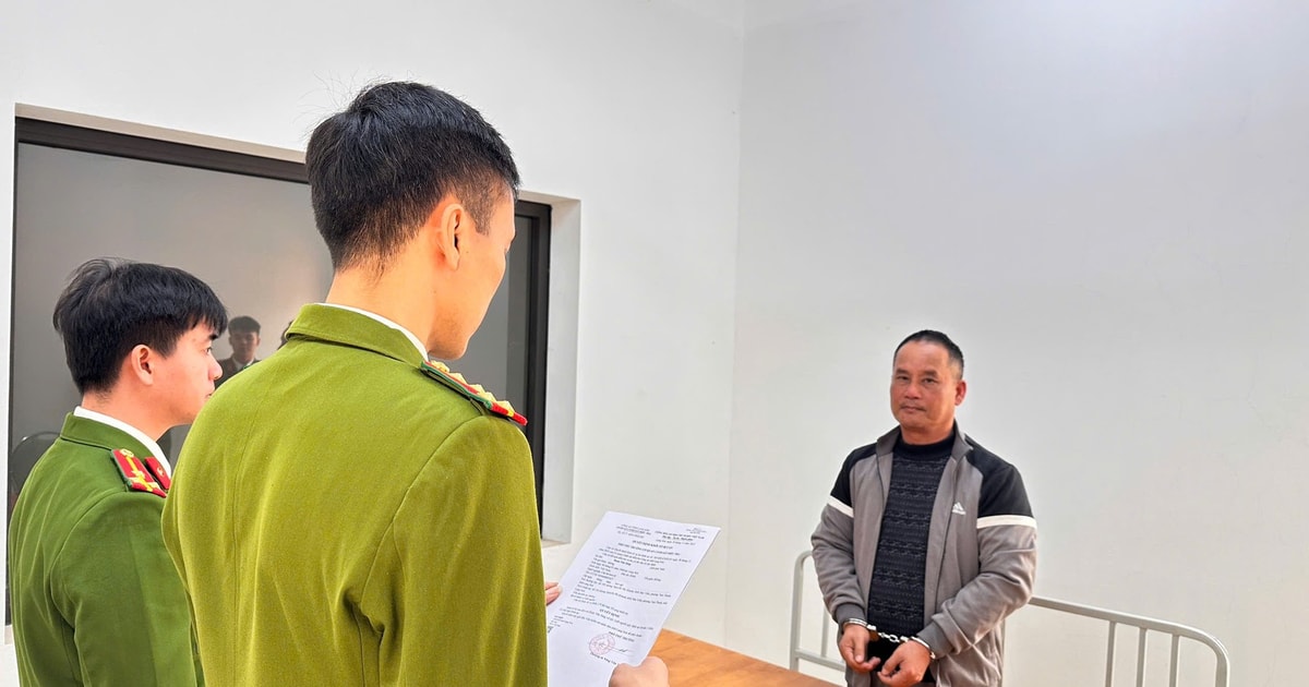 Doan Van Sang has been charged and taken into custody on charges of murder.