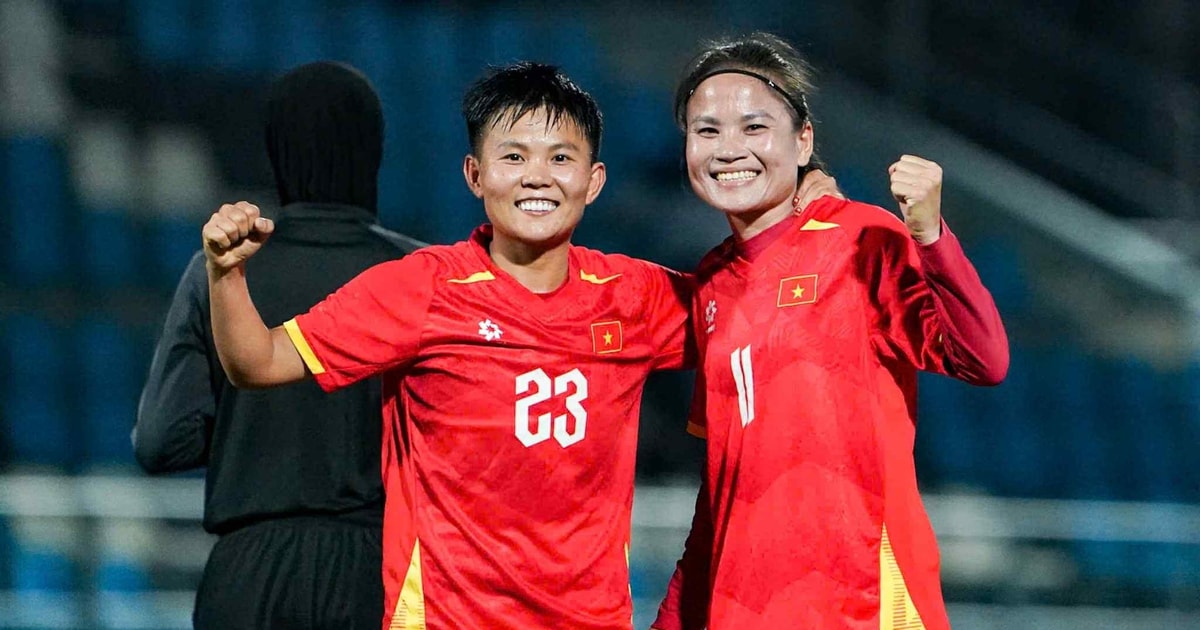 Thai Thi Thao signe un triplé et l'équipe nationale féminine du Vietnam ...