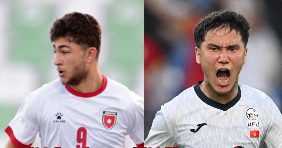 VTV6 trực tiếp bóng đá U23 Jordan vs Kyrgyzstan 23h30 12/1