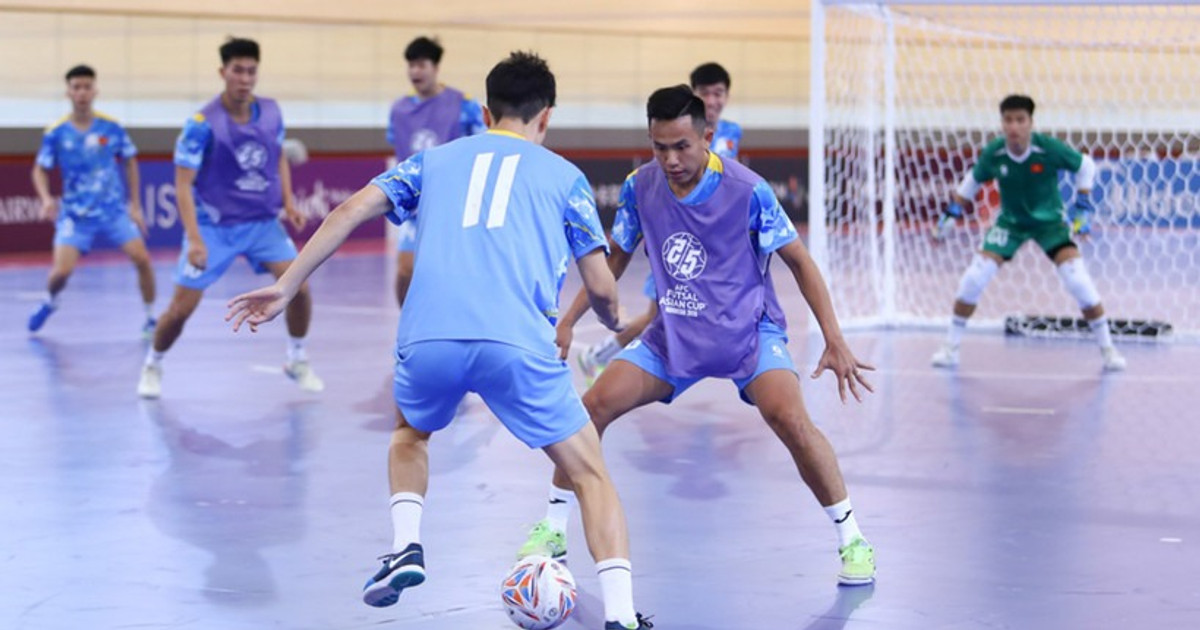 The Vietnamese futsal team is ready for the Asian Futsal Championship ...