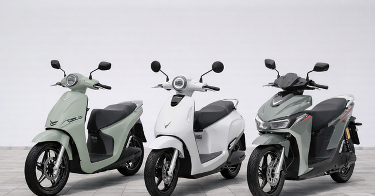 VinFast launches a quartet of new electric motorcycles and plans to ...