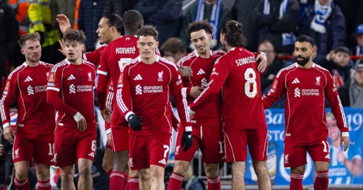 Liverpool hạ gục Brighton 3-0 tại FA Cup: Canh bạc Curtis Jones và sự ...